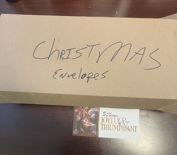 Christmas.Envelopes.2024 – Potomac Assembly 2204 – Mt Vernon, VA